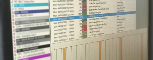 MusicMaster Scheduling - Music Scheduling Software for Windows